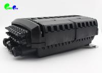 China Outdoor 16 Ports SC LC Adapter Fiber Termination Box With Color Black Material ABS Plastic for sale