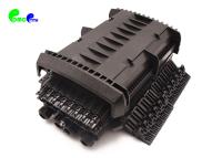 China Outdoor 16 Ports SC LC Adapter Fiber Termination Box With Color Black Material ABS Plastic for sale