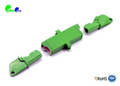 China E2000 APC To E2000 APC Fiber Optic Cable Adapter Convenient Bulk Head Simplex for sale