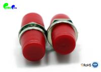 China Fiber Optic Adapter FC UPC / FC APC D hole type SM SX IL< 0.2dB Metal Body Ceramic Sleeve for sale