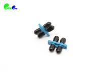 China ST UPC to ST UPC SM Duplex Fiber Optic Adapter With Plastic Body Low Insertion Loss 0.2dB for sale