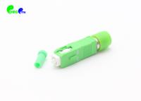 China Flexible FC Female To SC Male 9 / 125μm SX Fiber Optic Adapter Polish Type Educing System Size / Complexity for sale