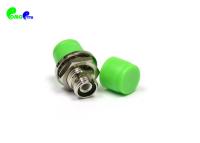 China Fiber Optic Adapter FC APC Simplex 9 / 125μm Round D Type Compact Structure With Wide Temperature Range for sale