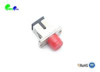 China Fiber Optic Adapter Metal Body SC Female - FC Female SX Ceramic Sleeve 2.5mm-2.5mm High Tensile Strength for sale