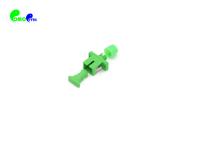 China SC APC Female - FC APC Female SX Hybrid Fiber Optic Adapter With Green Color High Precision Alignment Sleeves for sale
