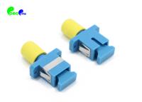 China Fiber Optic Adapter SC UPC Female - ST UPC Female SX With Blur Color Plastic Hybrid for sale