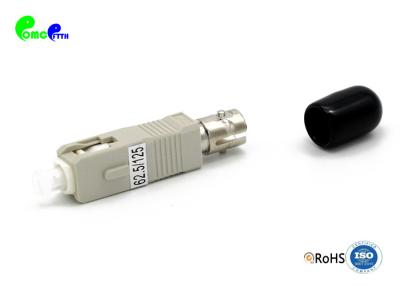 China 62.5 / 125μm Simplex ST Female To SC Male Fiber Optic Adapter For Optical Networks Demarcation And Monitoring Point for sale