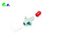 China LC Female - ST Female Metal Simplex Hybrid Fiber Optic Adapter Low Insertion Loss 0.2 dB for sale