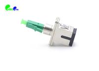 China SC Female to LC Male Simplex 9 / 125μm Fiber Optic Adapter Coupling With Metal Material for sale