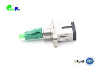China SC Female to LC Male Simplex 9 / 125μm Fiber Optic Adapter Coupling With Metal Material for sale
