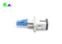 China SC Female To LC Male SX SM Fiber Optic Adapter 1000times Durability With LC Blue Connect Metal Material for sale
