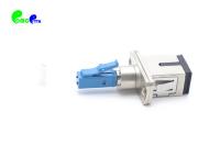 China SC Female To LC Male SX SM Fiber Optic Adapter 1000times Durability With LC Blue Connect Metal Material for sale