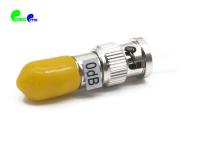 China Highly Reliable ST Female To Male Single Mode Attenuator 0dB 9 / 125μm Stable For FTTH FTTB FTTX Network for sale