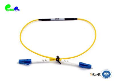 China Optical Fiber Attenuator 9 / 125μm 5dB LC UPC Simplex 2.0mm Patch Cord Type for sale