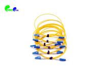 China Inline Fixed Type Fiber Optic Attenuator SM LC 2.0mm Providing Safe Component Storage Short Boot For CATV Application for sale
