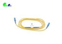 China 5dB Fiber Optic Attenuator LC UPC SX SM 2.0mm Cable Customized Length Precise Attenuation Values for sale