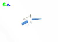 China SC UPC Simplex 2.0mm Blue Fiber Optic Connectors Meet UL94-V0 Flammability Requirements for sale