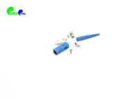 China SC UPC Simplex 2.0mm Blue Fiber Optic Connectors Meet UL94-V0 Flammability Requirements for sale