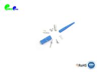 China SC UPC Simplex 2.0mm Blue Fiber Optic Connectors Meet UL94-V0 Flammability Requirements for sale