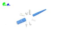 China SC UPC Simplex 2.0mm Blue Fiber Optic Connectors Meet UL94-V0 Flammability Requirements for sale