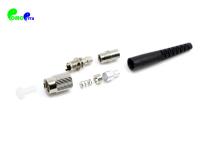 China Fiber Optic Connectors 2.0mm FC UPC Simplex MM Black For Patch Cord And Pigtail for sale