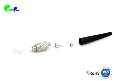 China Fiber Optic Connectors 2.0mm FC UPC Simplex MM Black For Patch Cord And Pigtail for sale