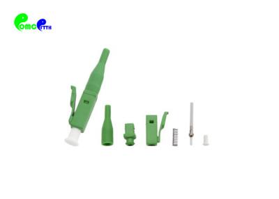 China LC APC Single Mode Simplex 0.9mm Fiber Optic Connector Wide Application Excellent Mechanical Performance for sale