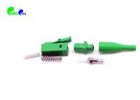 China LC APC Single Mode Simplex 0.9mm Fiber Optic Connector Wide Application Excellent Mechanical Performance for sale