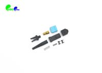 China Fiber Optic Connectors 12F MPO Female OM3 With 50 / 125μm Aqua Plastic China Made Brand for sale