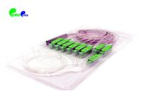 China Blockless 1x16 PLC Fiber Optic Splitter With Mini Module 900μM SC APC Small Size for sale