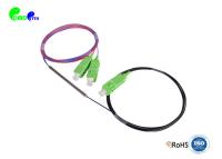 China Highly Stable Fiber Optic Coupler 1x2 FBT Splitter 9 / 125μm SC APC 0.9mm Cable Energy Conservation for sale