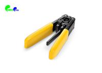 China Fiber Optic Tools Stainless Steel Durable Scales Design FTTH Drop Cable Stripper for sale