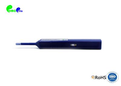 China Optical Fiber Tools LC & MU One Click Cleaner Blue Color 1.25mm For Connector And Adapter for sale