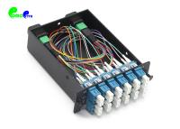China MTP Cassette 1.2mm Thickness Fiber Optic Cassette Rack Mount Cassette For Connections for sale