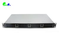 China MTP Cassette 1U 19' Rack Mount Patch Panel Loaded M 4x MTP - LC 12F Cassette Type A and Type AF both available, 96F max for sale