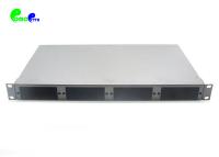 China MTP Cassette 1U 19' Rack Mount Patch Panel Loaded M 4x MTP - LC 12F Cassette Type A and Type AF both available, 96F max for sale