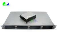 China MTP Cassette 1U 19' Rack Mount Patch Panel Loaded M 4x MTP - LC 12F Cassette Type A and Type AF both available, 96F max for sale