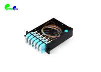 China MPO MTP Cassette Low Power Penalties LC UPC Adapter With Desgined For 10G/40G Color Black for sale