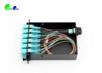 China MPO MTP Cassette Low Power Penalties LC UPC Adapter With Desgined For 10G/40G Color Black for sale