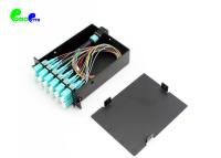 China MPO MTP Cassette Low Power Penalties LC UPC Adapter With Desgined For 10G/40G Color Black for sale
