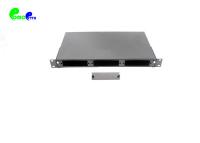 China 1.2mm CRS Blank Fiber Adapter Plate Superior Optical Properties For MPO / MTP Cassette for sale