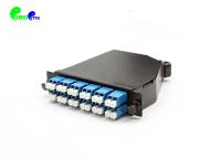 China High Density 9 / 125μm MPO MTP Cassette Duplex SMType A MTP To LC Cassette for sale