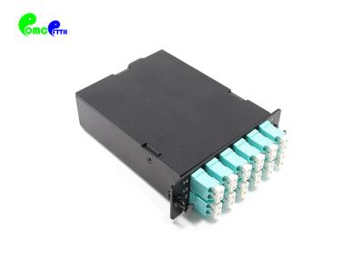 China High Speed MPO MTP Cassette Small Design Metallic Shell Fiber Optic Cassette for sale