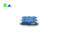 China LC UPC Ceramic Sleeve SC Footprint Optical Fiber Adapter for sale