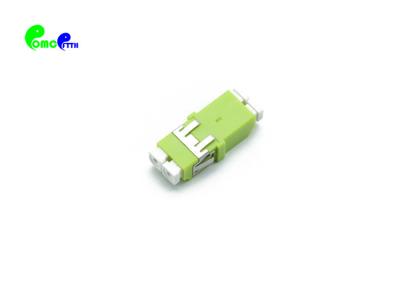 China Green LC PC SC Footprint DX MM Fiber Optic Adapter OM5 for sale