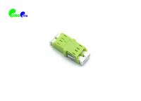 China Green LC PC SC Footprint DX MM Fiber Optic Adapter OM5 for sale