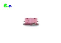 China OM4 LC Magenta SC Footprint Optical Fiber Adapter Ceramic Sleeve for sale
