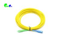 China Simplex SC APC - SC UPC OS2 Fiber Optic Patch Cable LSZH 3.0mm Fiber Patch Cord Jumper for sale