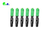 China OMC FTTH 1550nm 900 Micron Sc Apc Optical Fiber Connector for sale