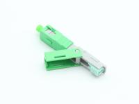 China FTTH T Type 50N SC SM APC Assembly Connector For Drop Cable for sale